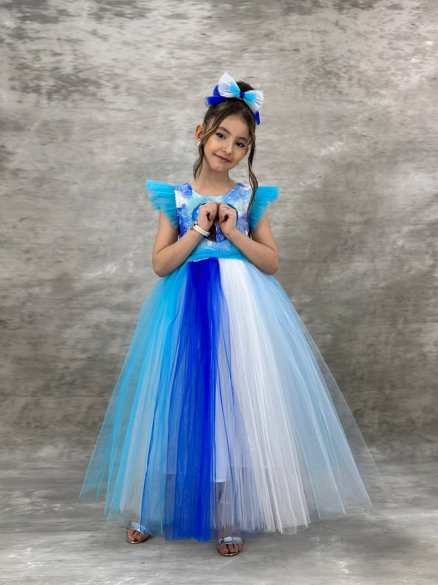 Фустан Frozen Long – detelinka