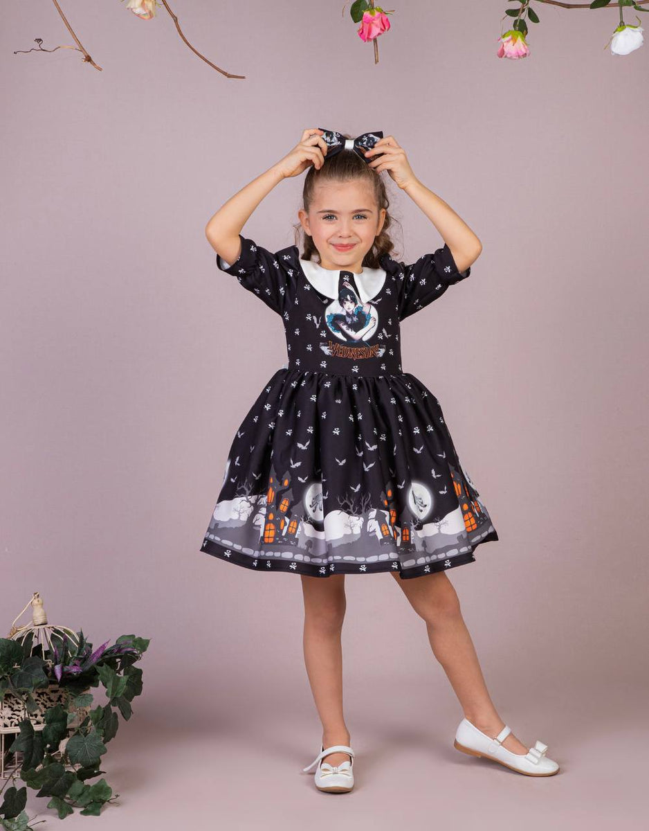 Фустан Wednesday – detelinka