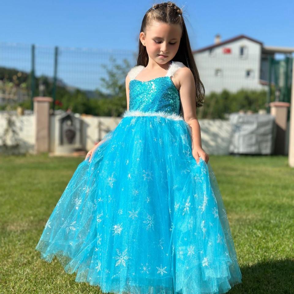 Фустан Frozen Long – detelinka