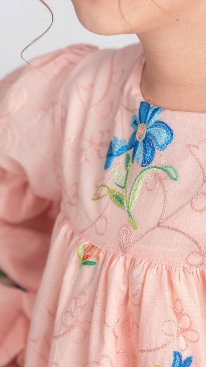 Фустан Flower - Embroidery – detelinka